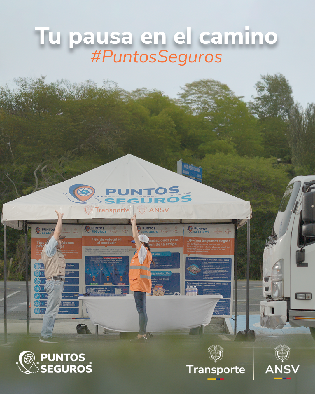 Ponle atención a la campaña PUNTOS SEGUROS de la ANSV y Ministerio de ...